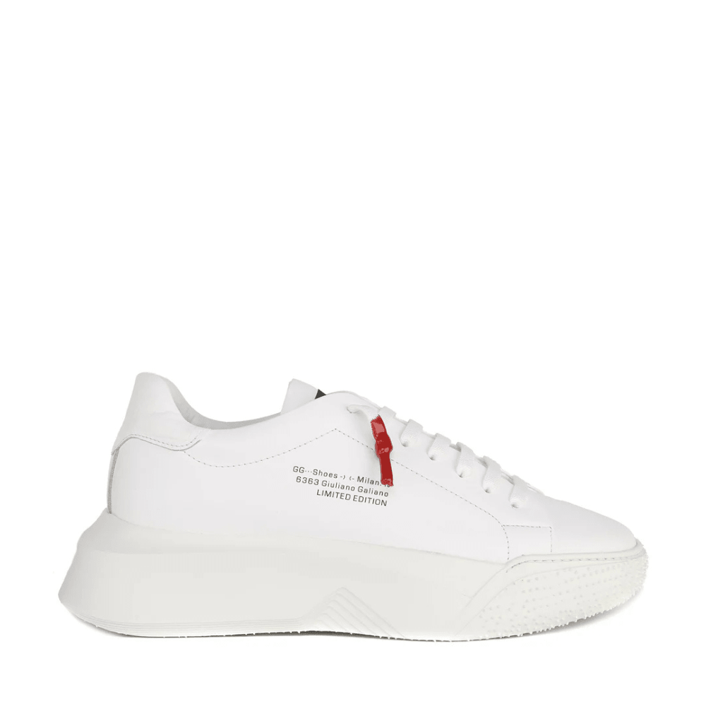 Nemesis White | White Leather Limited | Women - Giuliano Galiano ...